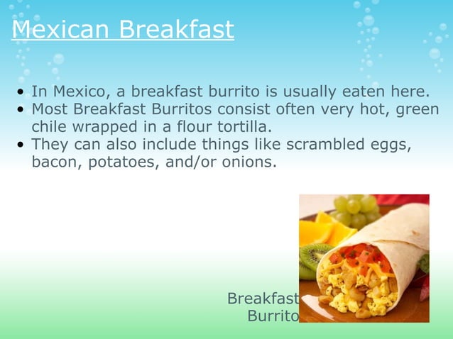 Breakfasts around the World | PPT | Desserts and Baking | Food & Drink