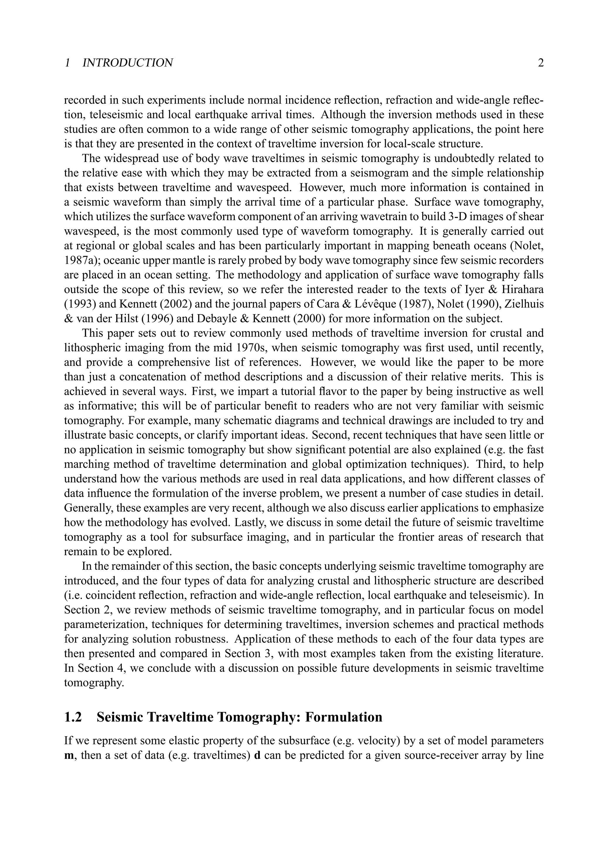 Seismic Traveltime Tomography Of The Crust And Lithosphere N Rawlinson ...