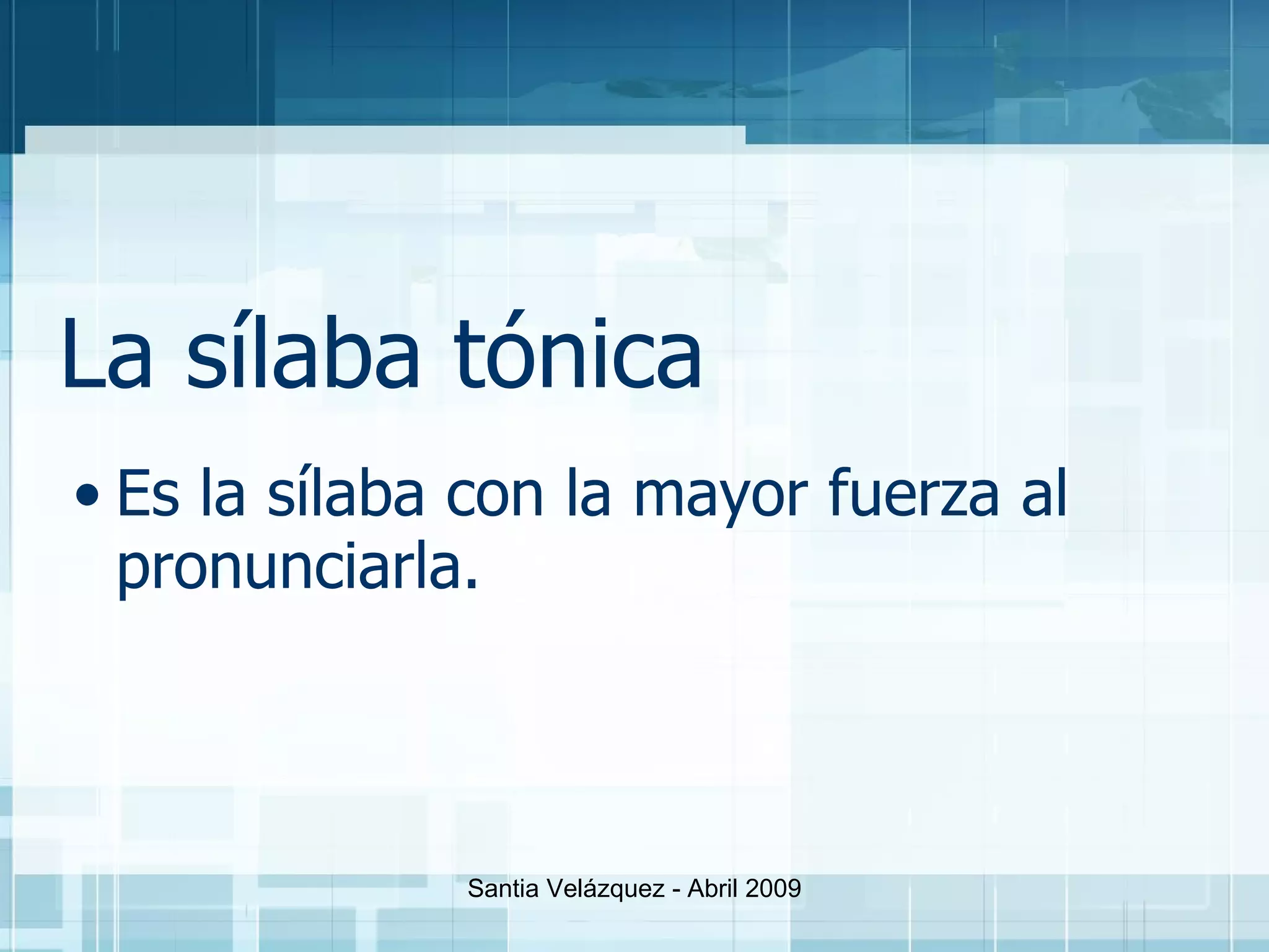 Las sílabas y las vocales | PPT