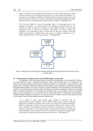 Different perspective on teaching socio-scientific subjects | PDF