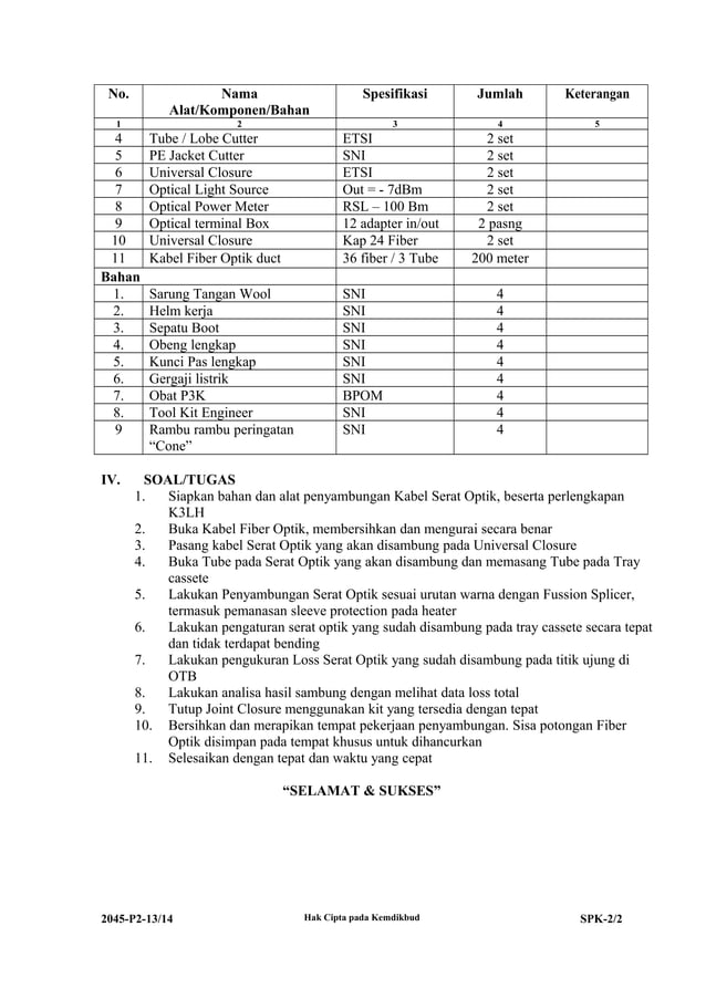 2045 p2-spk-teknik transmisi telekomunikasi | PDF
