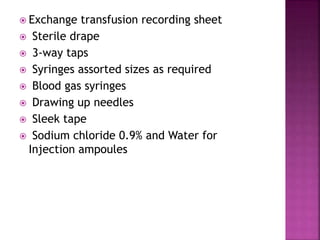 Exchange-Transfusion.ppt for nursing students | PPT | Blood Disorders ...