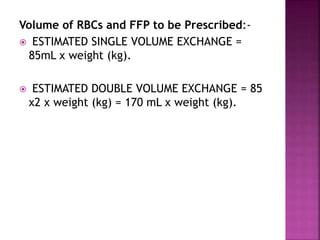 Exchange-Transfusion.ppt for nursing students | PPT | Blood Disorders ...