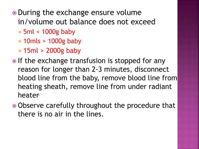 Exchange-Transfusion.ppt for nursing students | PPT