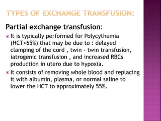 Exchange-Transfusion.ppt for nursing students | PPT | Blood Disorders ...
