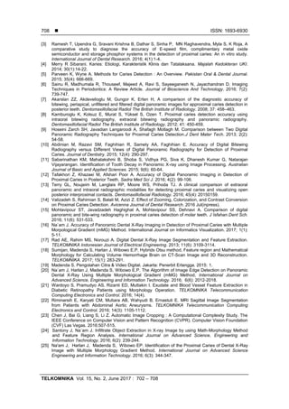 Image Processing of Panoramic Dental X-Ray for Identifying Proximal ...