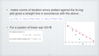 Convergence Analysis | PPTX
