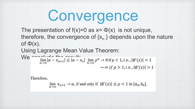 Fixed Point Interation | PPTX | Physics | Science