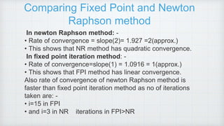 Newton's Raphson method | PPT