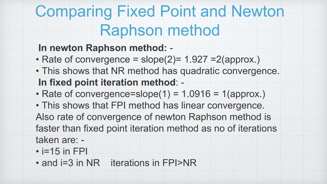 Newton's Raphson method | PPT
