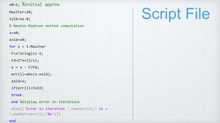 Newton's Raphson method | PPTX