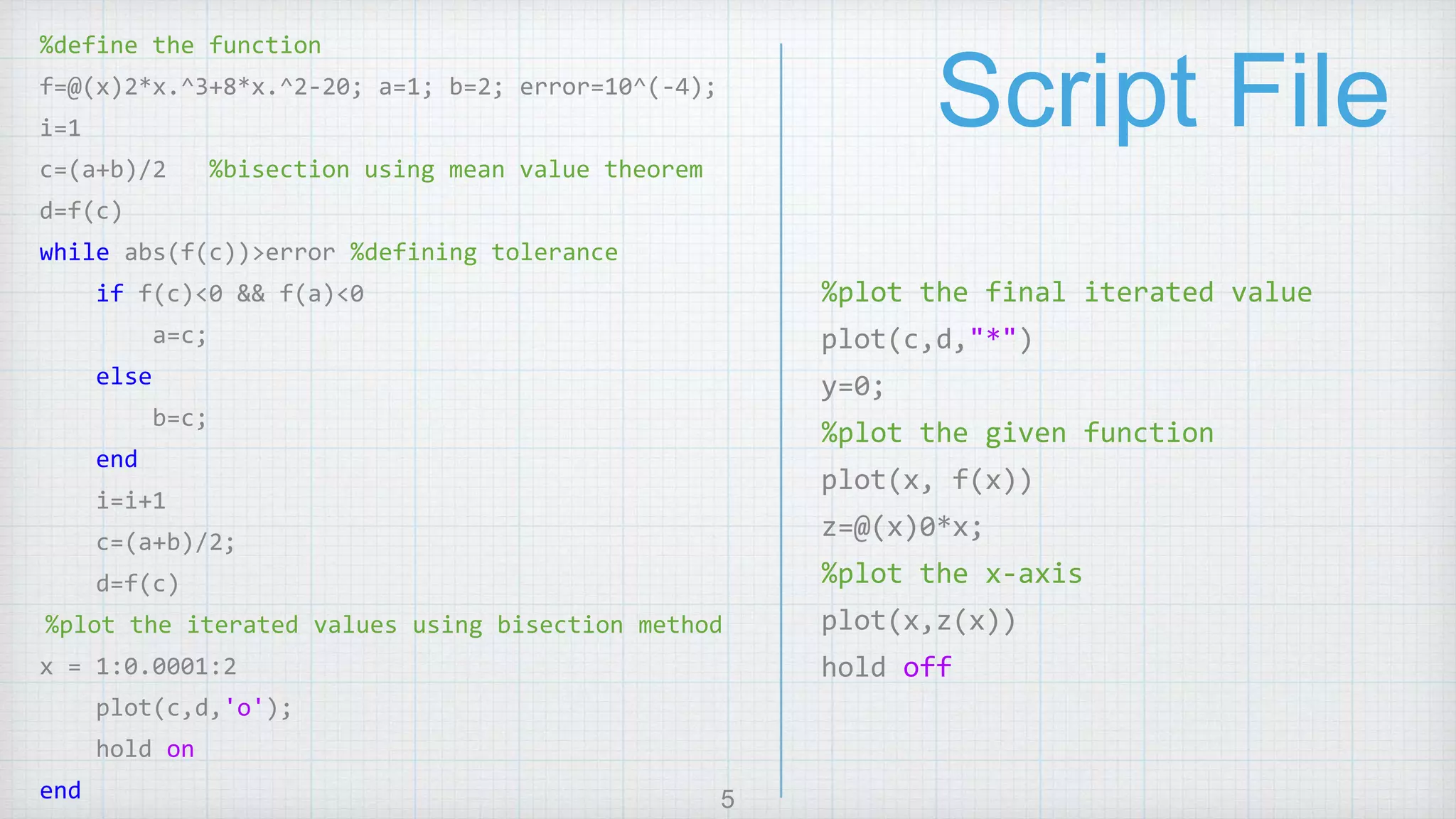 Bisection Method | PPTX | Science