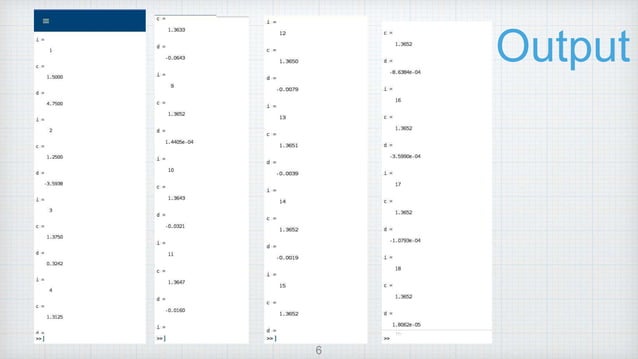 Bisection Method Ppt