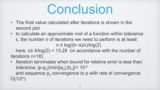 Bisection Method | PPT