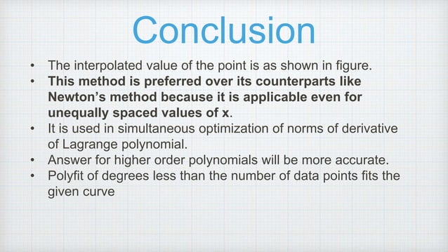 Lagrange Interpolation | PPTX | Science