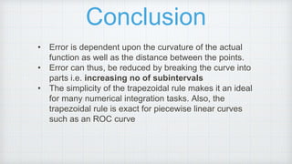 Trapezoidal Rule | PPTX