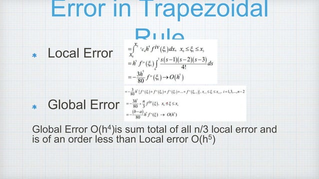 Simpson's Three-Eighth Method | PPTX | Technology & Computing