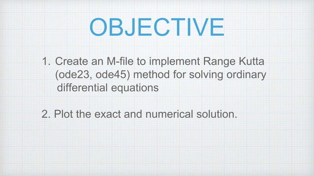 Runge Kutta Method | PPTX