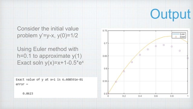 Euler Method | PPTX | Physics | Science