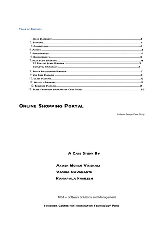 20467513 case study-online-shopping-cart | DOC