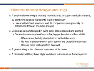 Biosimilars: A U.S. Perspective | PPT