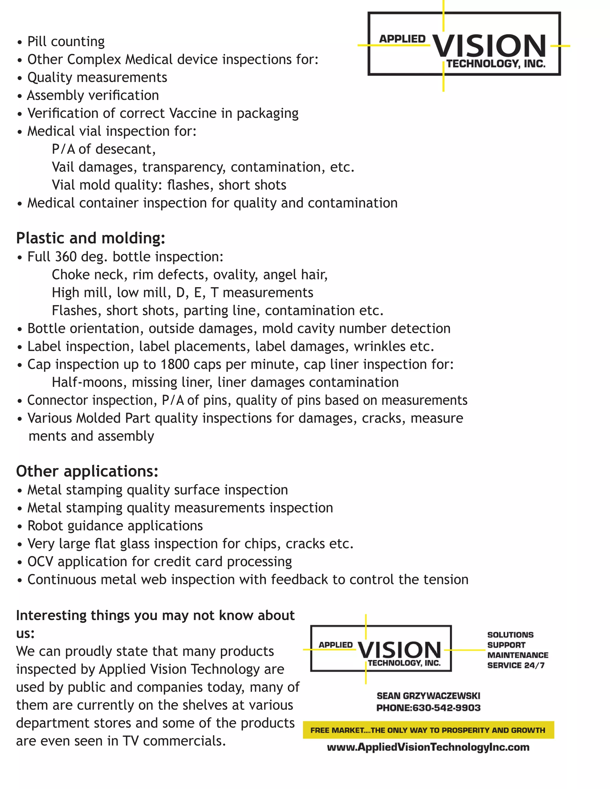 AVT Brochure | PDF