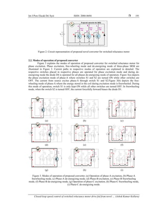 Closed-loop speed control of switched reluctance motor drive fed from ...