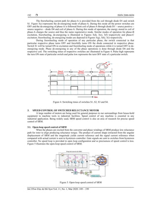 Closed-loop speed control of switched reluctance motor drive fed from novel converter with ...
