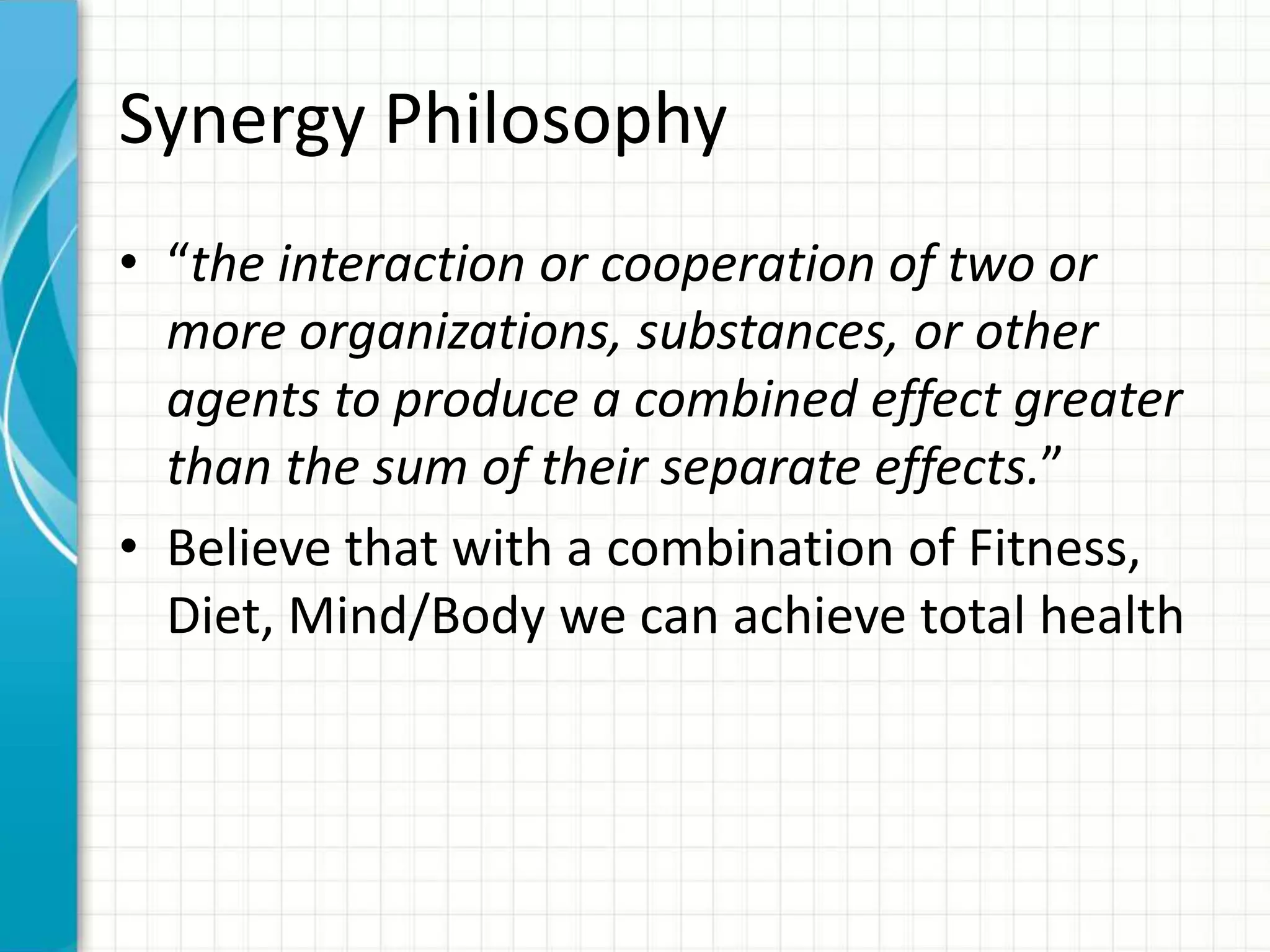 Synergy Overview Presentation | PPTX