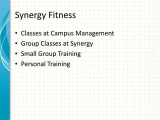 Synergy Overview Presentation | PPTX | Medical Health