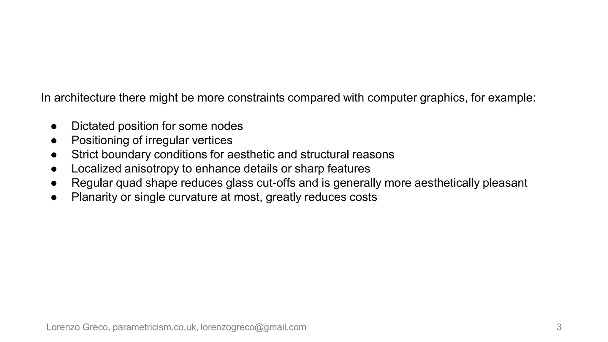 Optimized Quad Gridshell from Stress Field and Curvature Field | PPT
