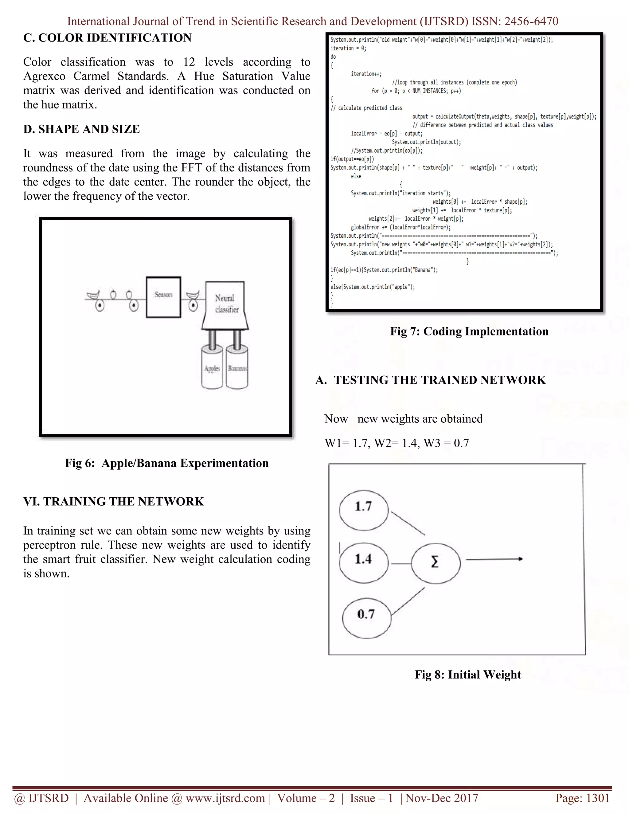 Smart Fruit Classification using Neural Networks | PDF