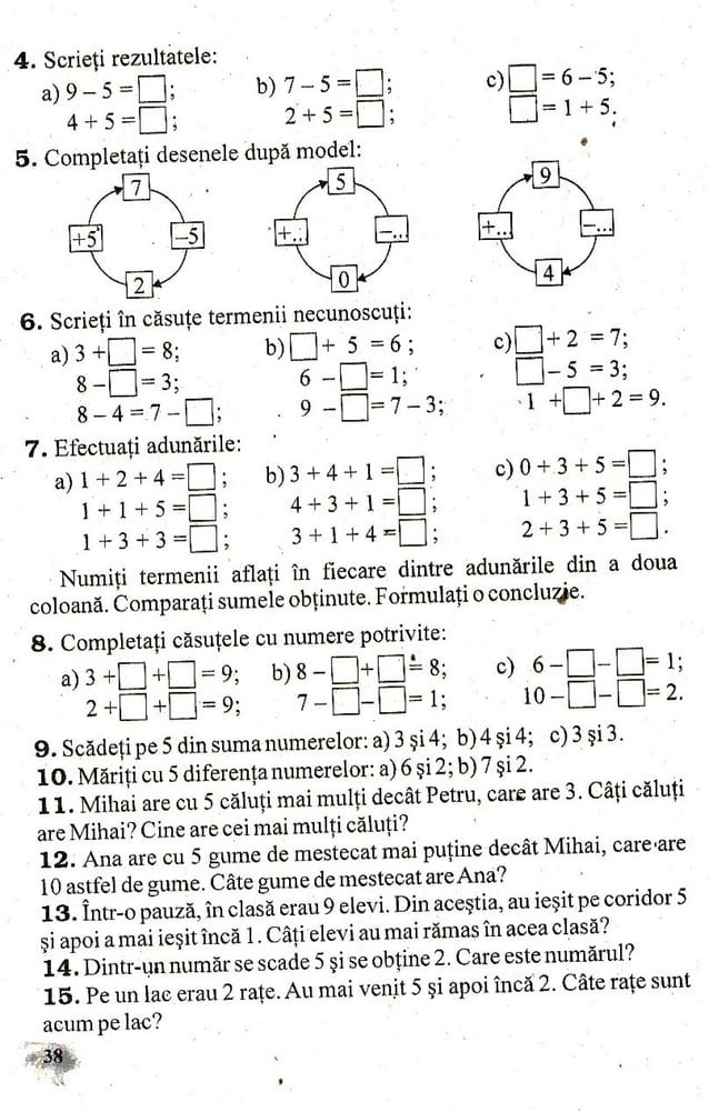 205097508 carti-culegere-de-matematica-clasele-1-2 | PDF
