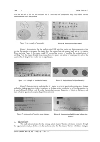 Development of primary school fourth-grade students’ fraction ...