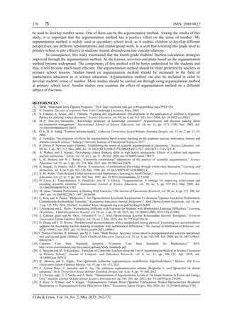 Development of primary school fourth-grade students’ fraction calculation strategies through the ...
