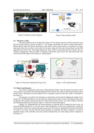 Real-time monitoring and control of flow rate in transportation pipelines using Matlab-based ...