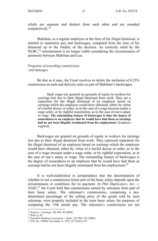 Philippine Spring Water Resources Inc./ Danilo Y. Lua versus Court of ...