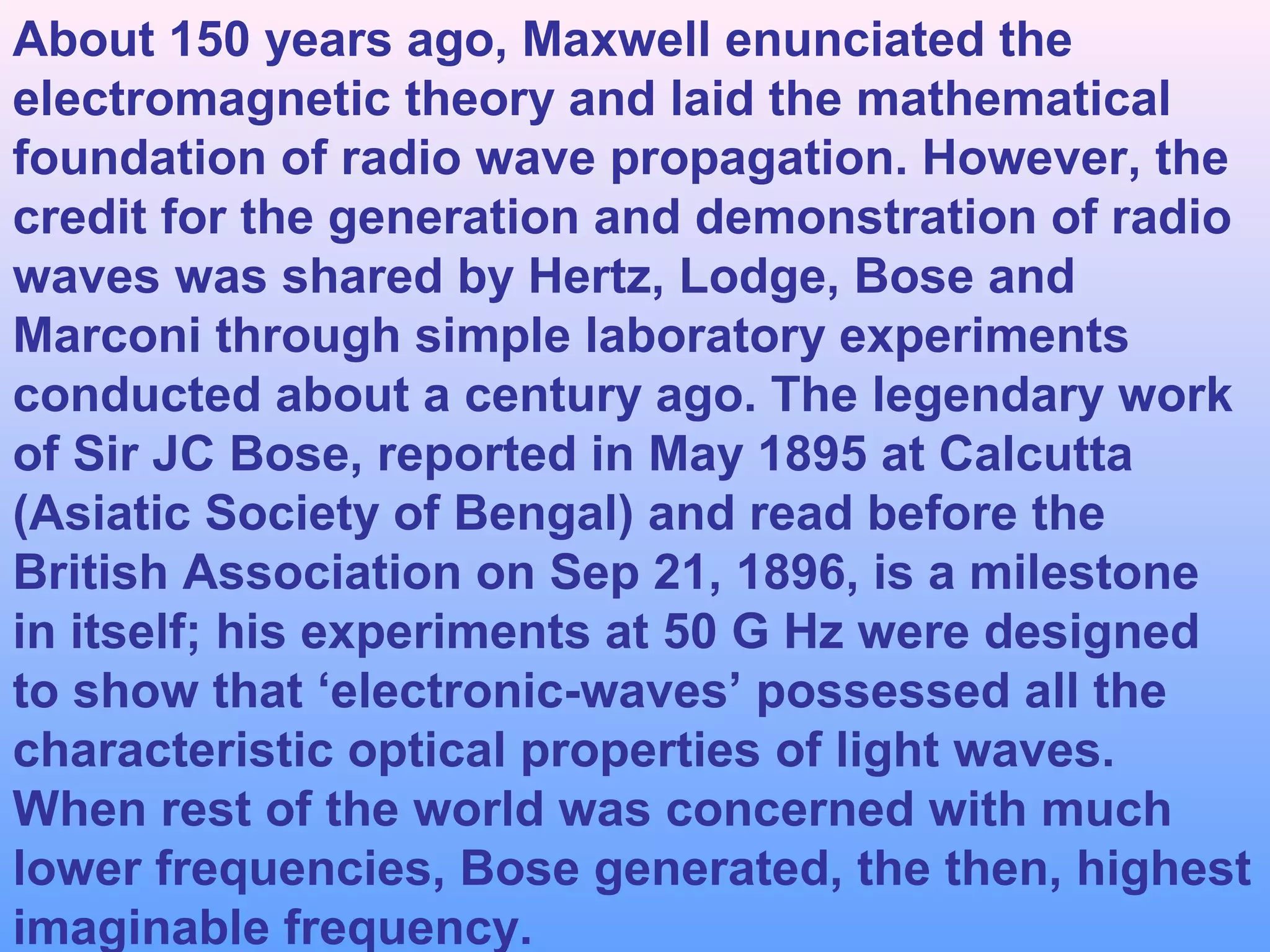 radio wave propagation | PPT