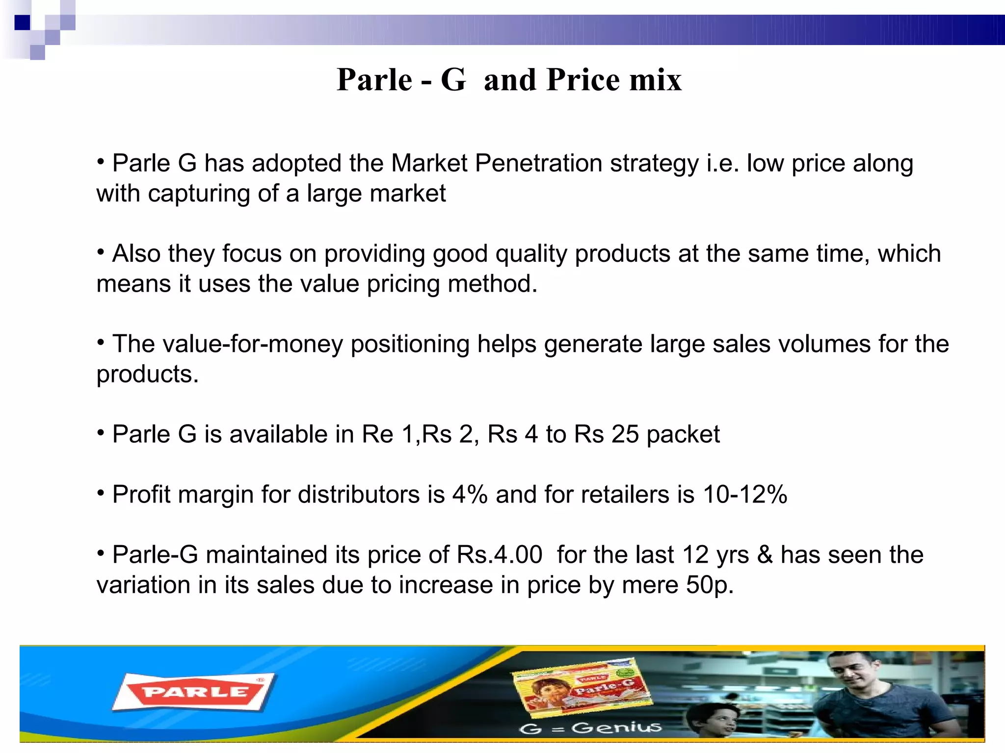 Parle-g marketing strategy | PDF