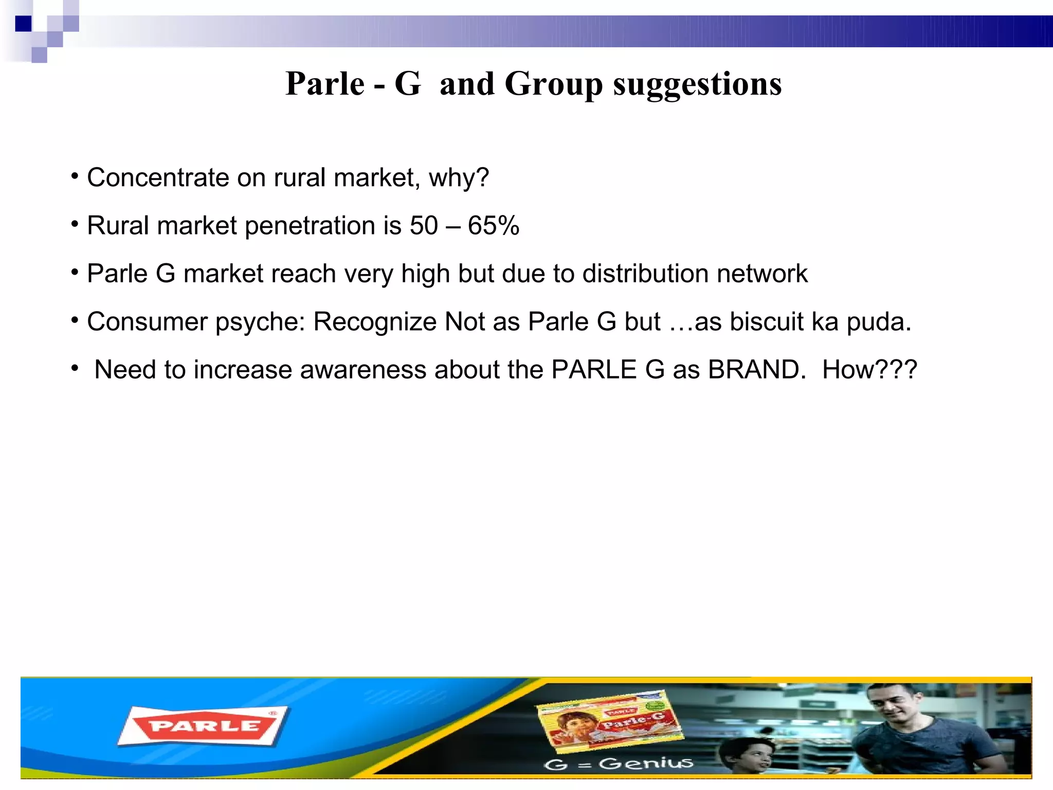 Parle-g marketing strategy | PDF