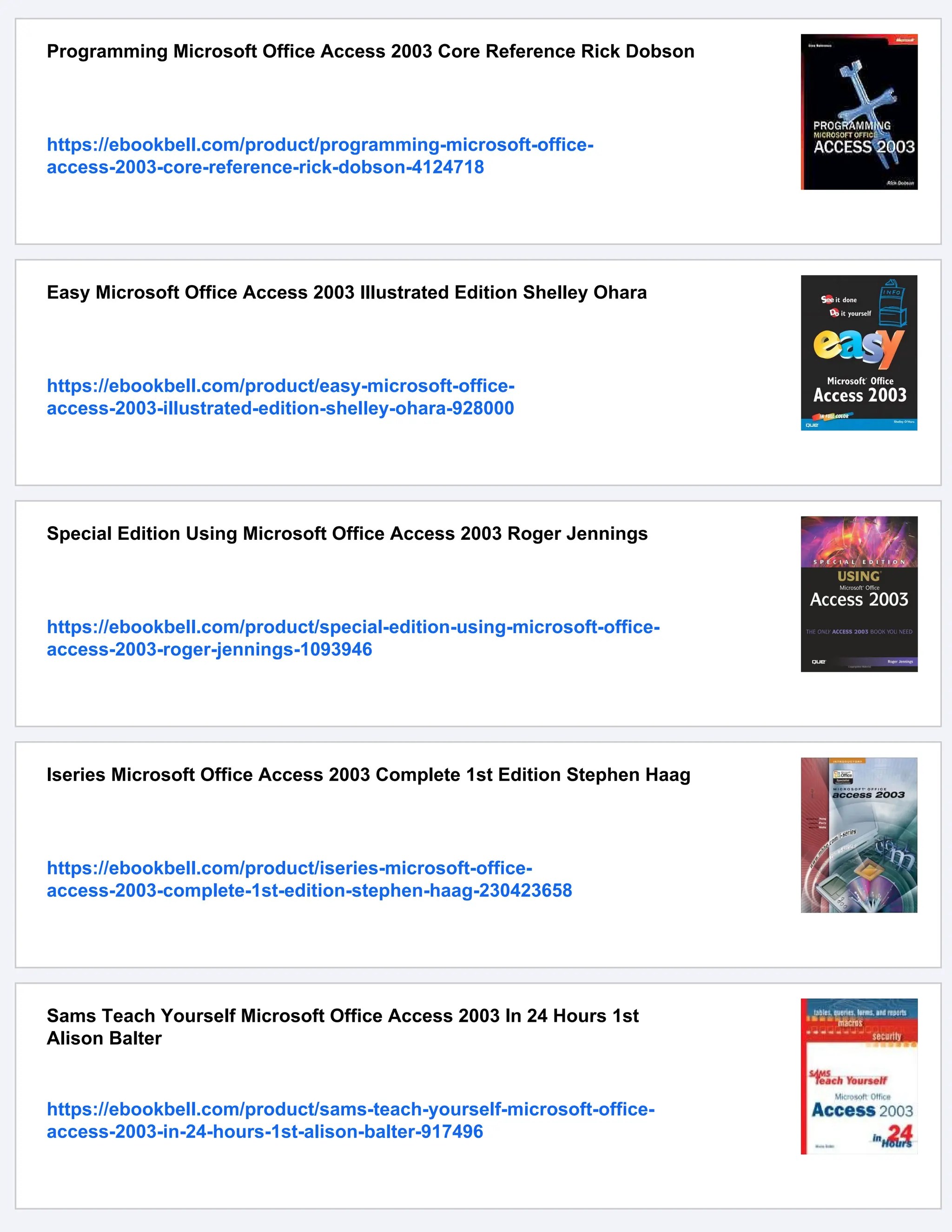 Microsoft Office Access 2003 Professional Results Noel Jerke | PDF