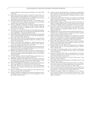 Multiple Sclerosis Immunology Pathology And Pathophysiology Robert M ...