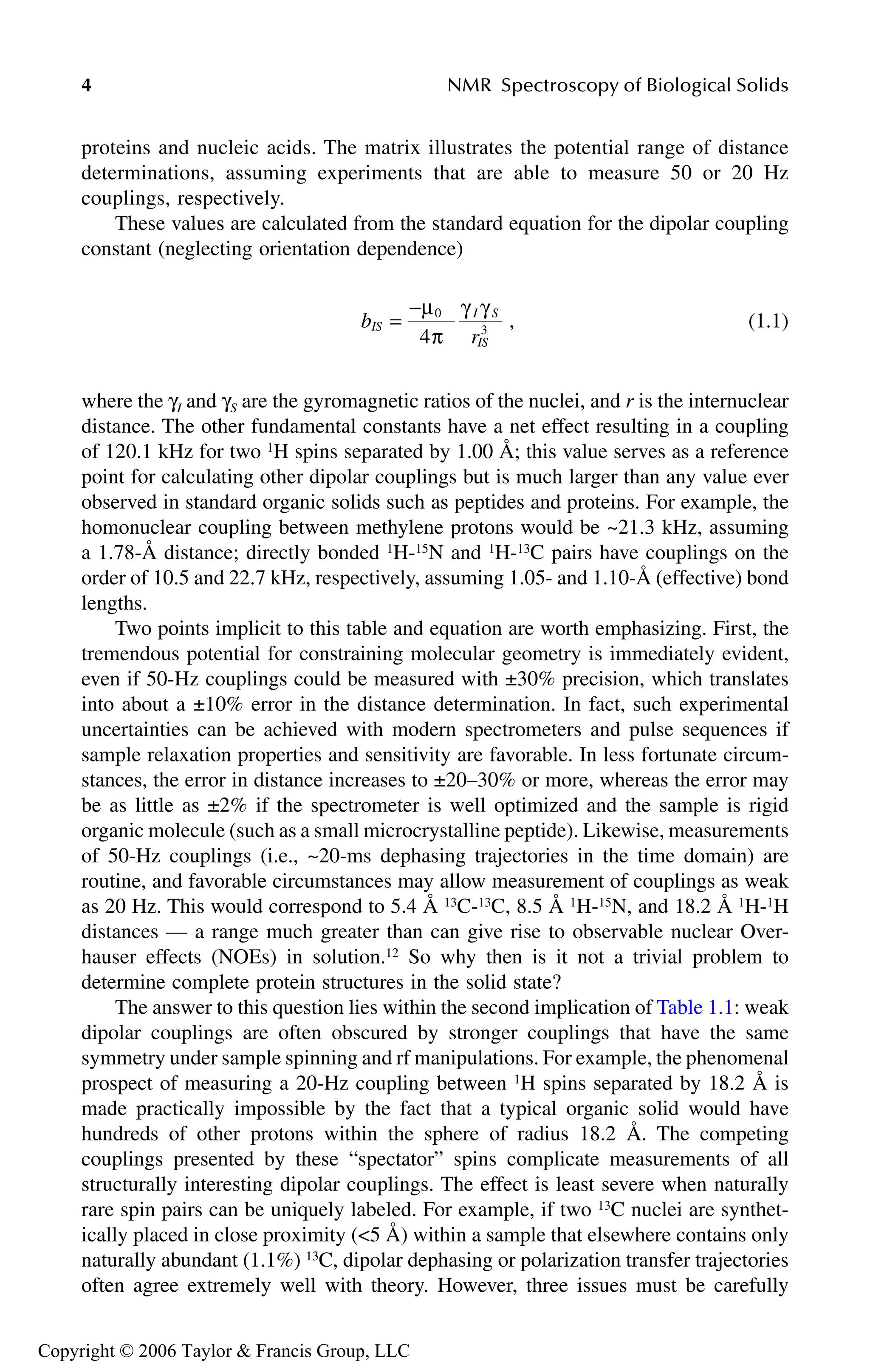 Nmr Spectroscopy Of Biological Solids Ayyalusamy Ramamoorthy | PDF