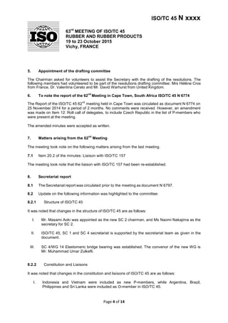 ISO-TC45 63rd meeting 1st plenary Final(TRILA AWARD) | PDF