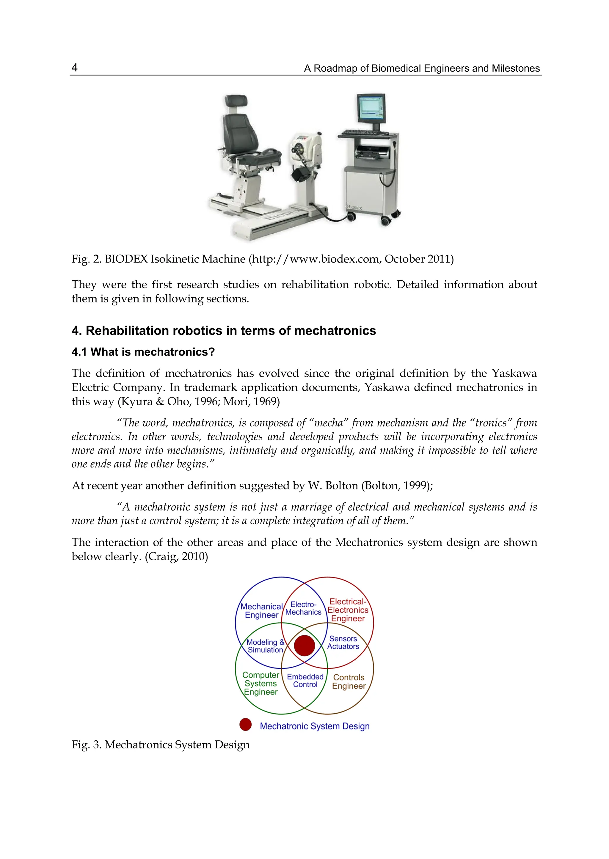 A Roadmap Of Biomedical Engineers And Milestones S Kara | PDF