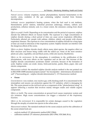 Air Pollution Monitoring Mdlg Health And Control M Khare | PDF