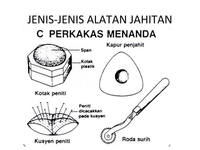 Mari belajar asas jahitan | PPT