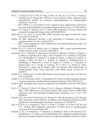 Carcinogenesis Diag Molec Tgtd Trtmt For Nasopharyngeal Carcinoma S ...