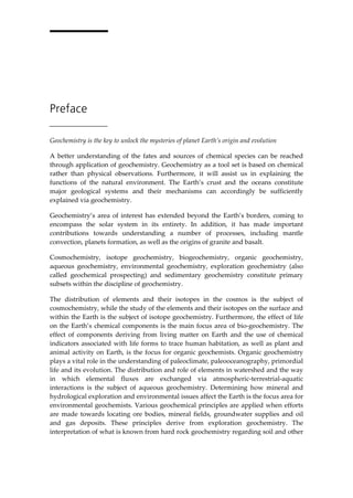 Geochemistry Earths System Processes D Panagiotaras | PDF