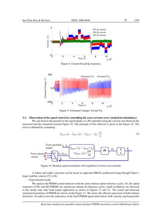 Real time emulator for parallel connected dual-PMSM sensorless control | PDF